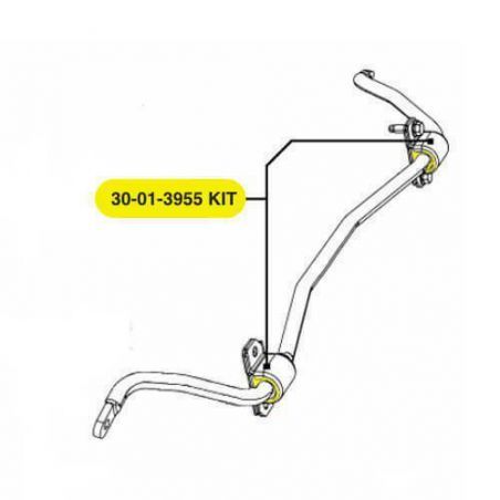 TULEJA STABILIZATORA TYŁ DODGE DURANGO JEEP GRAND CHEROKEE WK2 11-15 ...